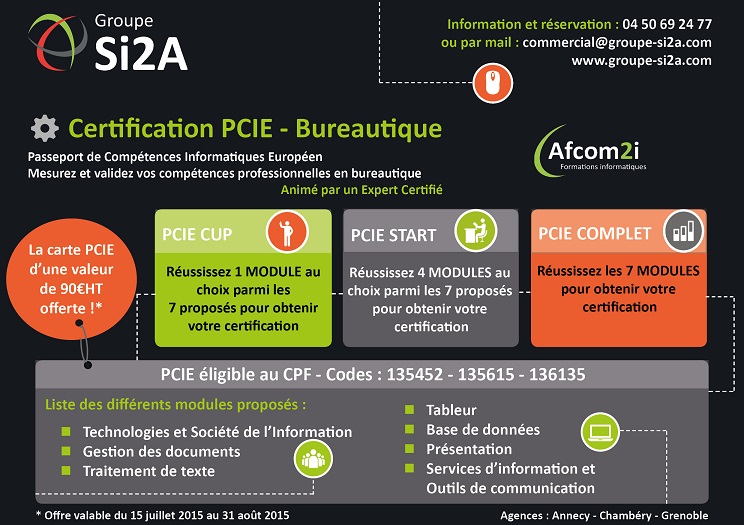 Le Passeport de Compétences Informatiques Européen (PCIE) est le ...
